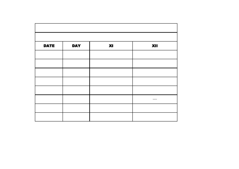 Datesheet Preboard REVISED | PDF