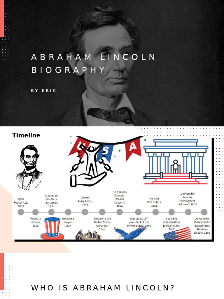Abraham Lincoln Biography | PDF | Abraham Lincoln | Politics Of The ...