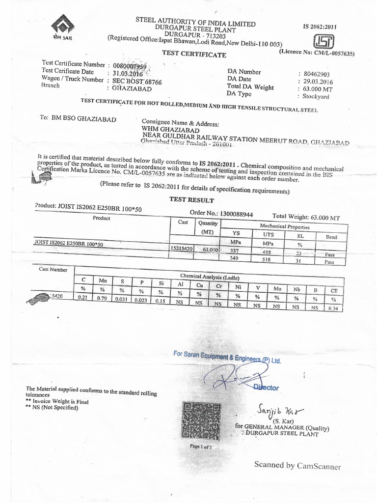 MTC Ismb 100 | PDF