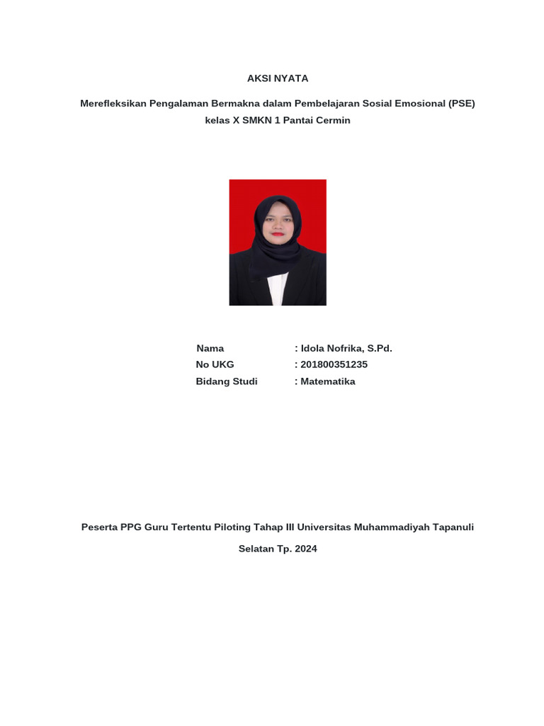 Aksinyata Modul 2 Tentang Pse | PDF