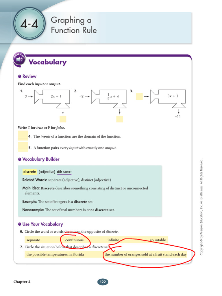 Graphing Function Rules and Concepts | PDF | Function (Mathematics ...