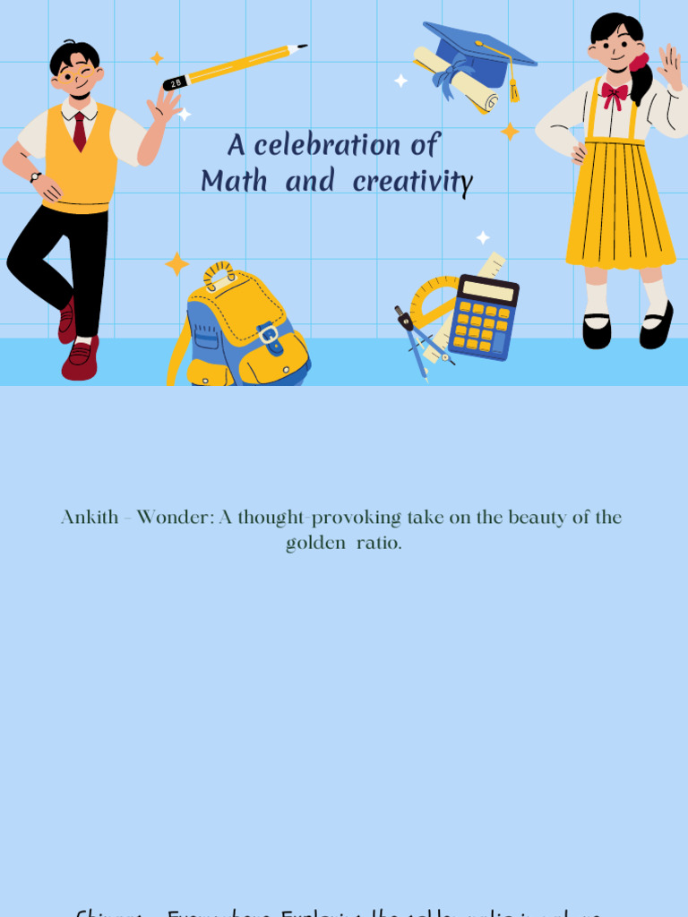 A Celebration of Math in To Creativity | PDF