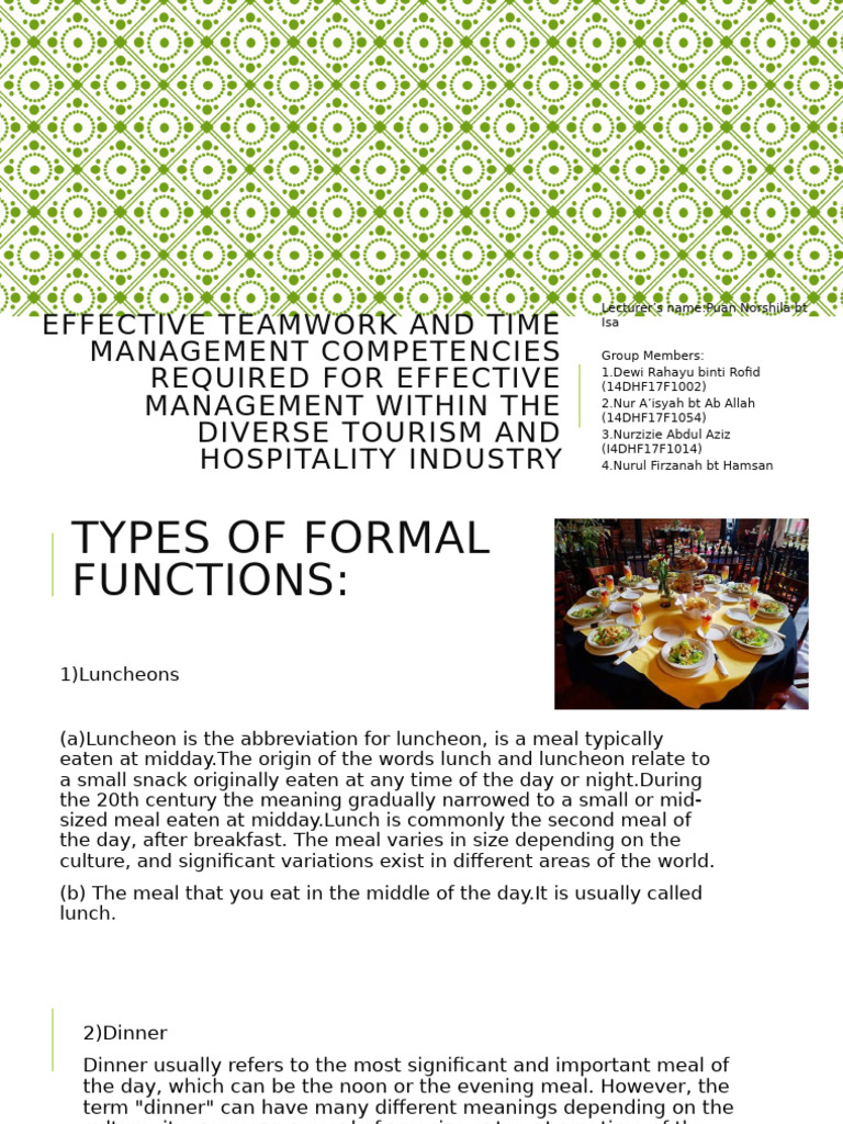 Effective Teamwork and Time Management Competencies Required For | PDF ...