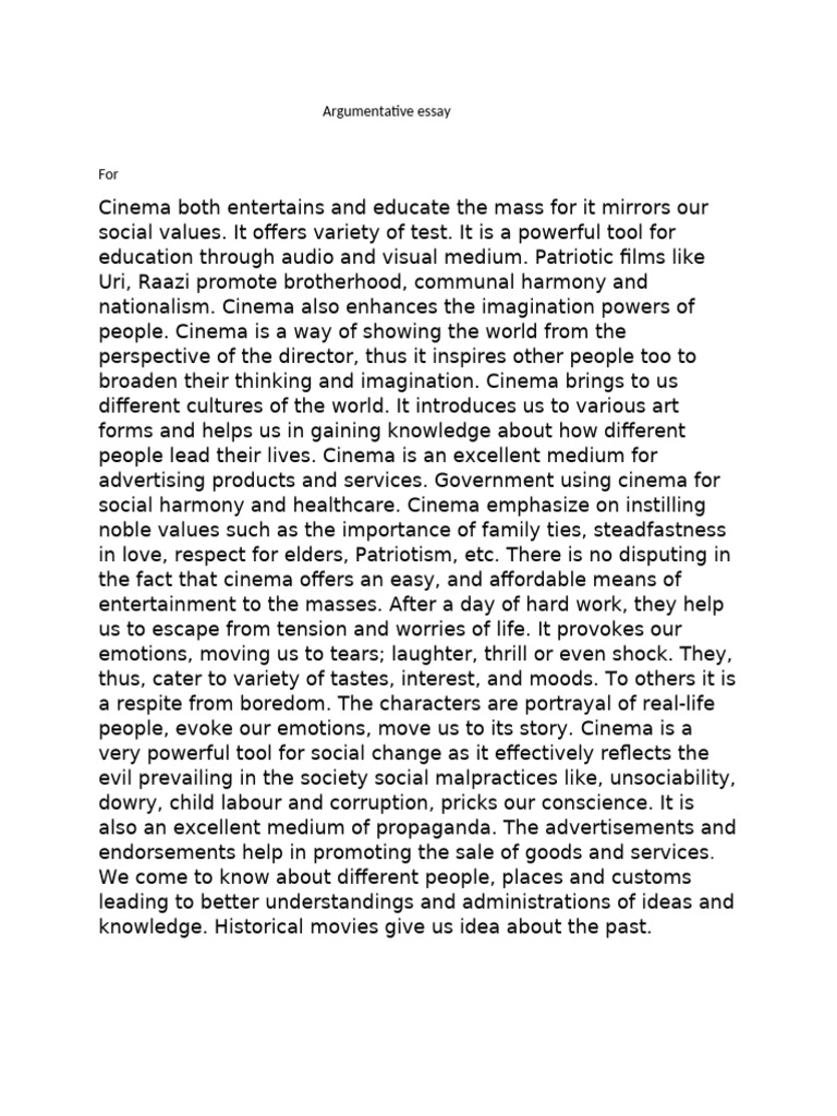 The Educational Power of Cinema | PDF
