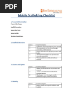 Lanyard and Harness Inspection Checklist | PDF
