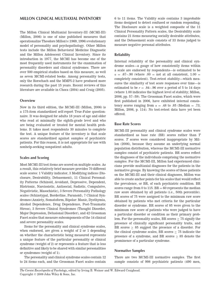 Strack 2010 | PDF | Abnormal Psychology | Mental Health