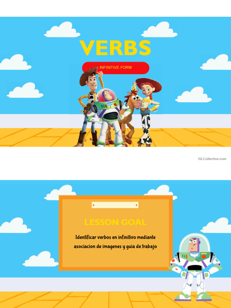 Verbs - Infinitive Form | PDF