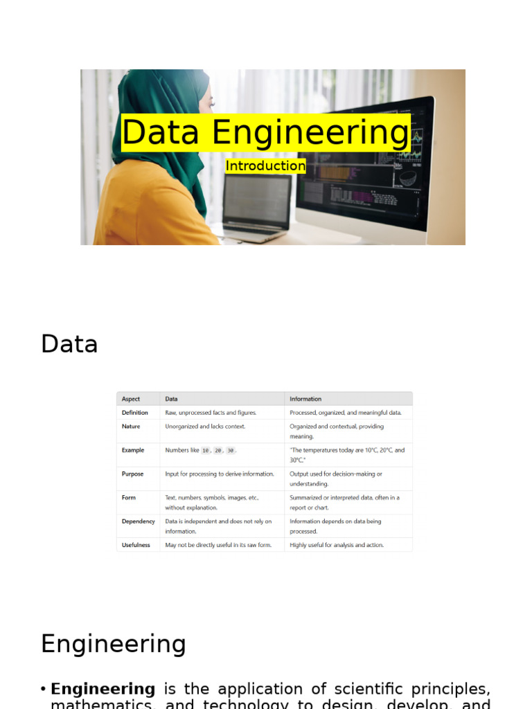 1. Data Engineering and Data Engineer_students | PDF | Data Science ...