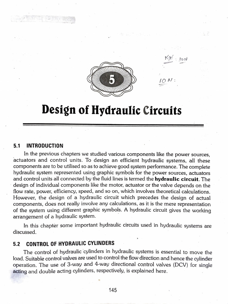 Hydraulic Circuit Design Basics | PDF | Valve | Pump