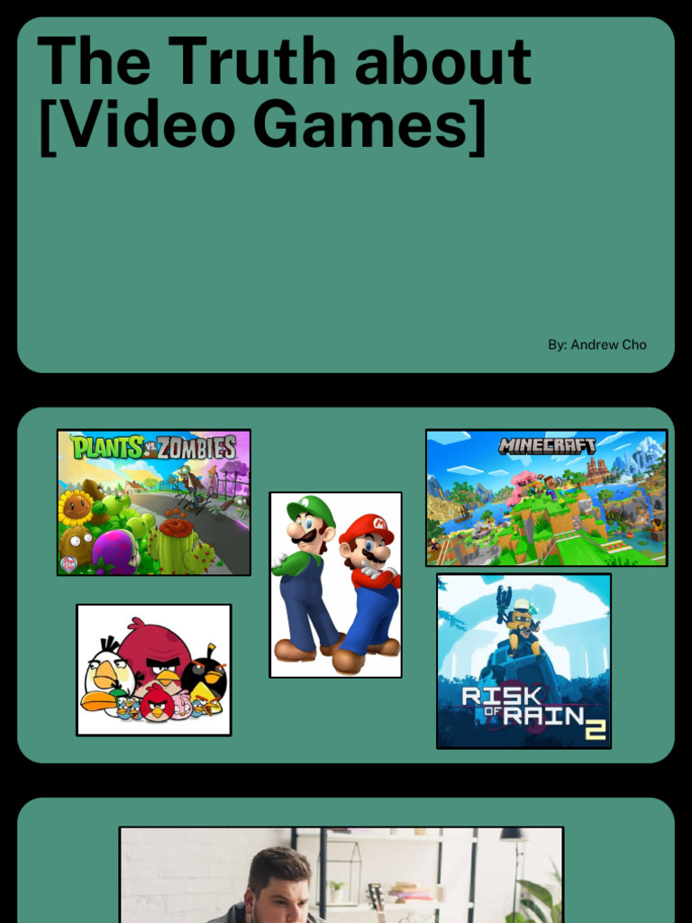 Andrew Cho Persuasion Speech Slides | PDF