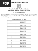 BSDS Admission Criteria 2025 | PDF