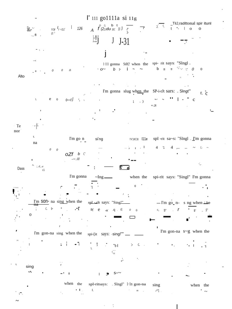 I'm Gonna Sing | PDF