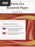 IMRaD Lab Report Quick Guide | PDF | Statistics | Cognition