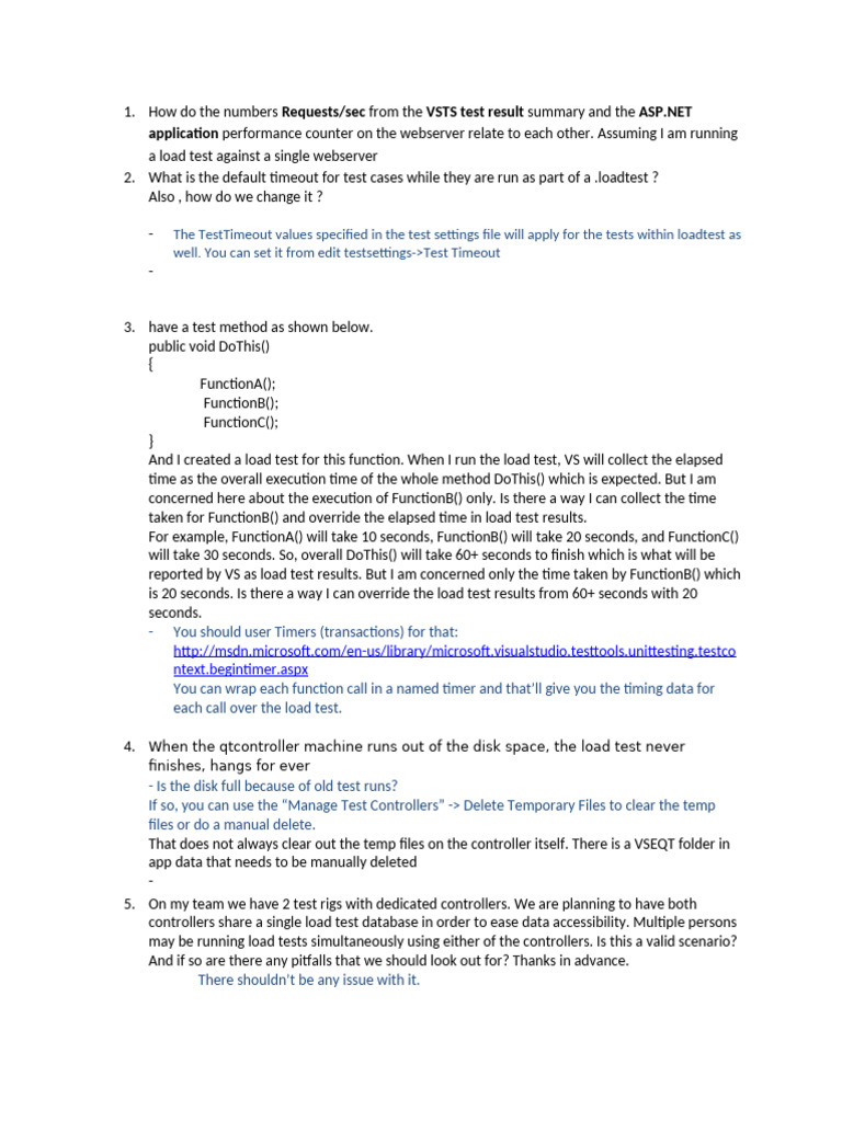 Load Testing Best Practices and Insights | PDF | Computer File | Thread ...