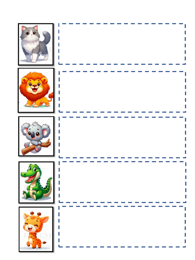 Descripciones de Animales para Niños | PDF