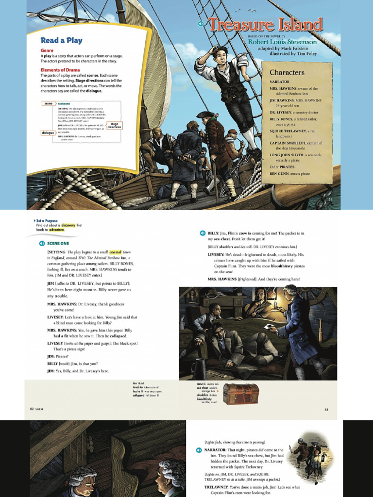 W13 - Treasure Island Play | PDF