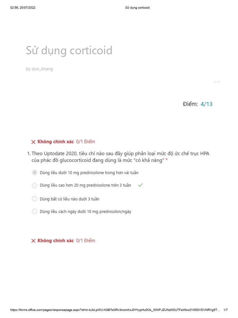 S D NG Corticoid | PDF