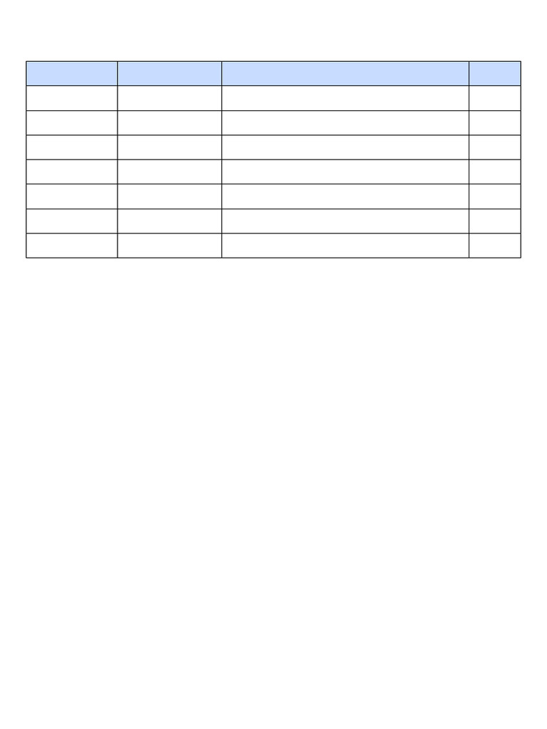 Weekly Workout Recovery Checklist | PDF