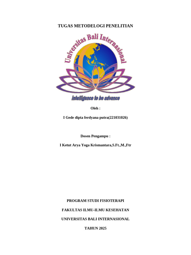 I Gede Dipta Ferdyana Putra - 221031026 | PDF