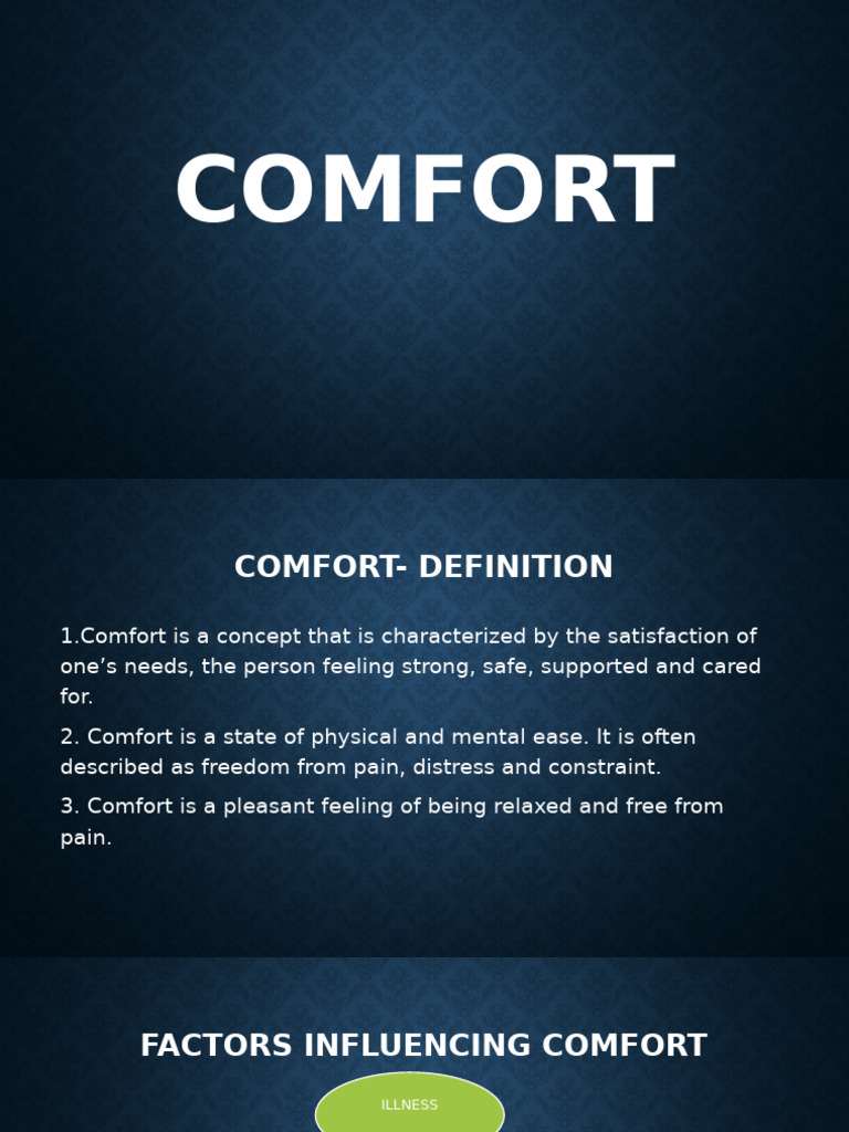 Understanding Comfort and Hospital Beds | PDF