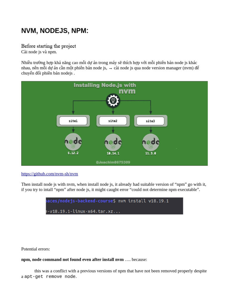 Nodejs Backend Course Notes | PDF