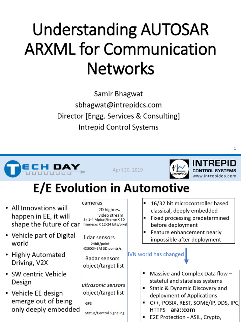 Understanding Arxml Eea Com TD Usa 2019 | PDF | Computer Network | Port (Computer Networking)