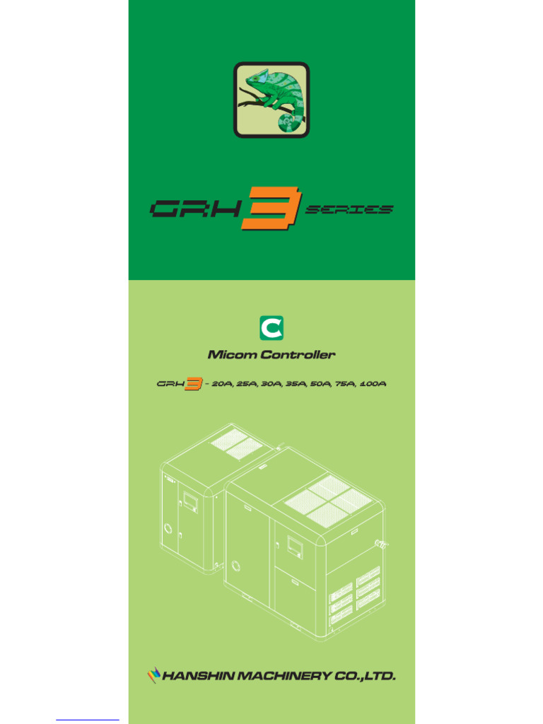 Manual Hanhsin GRH3 Grh_3_series | PDF | Electrical Wiring | Insulator (Electricity)