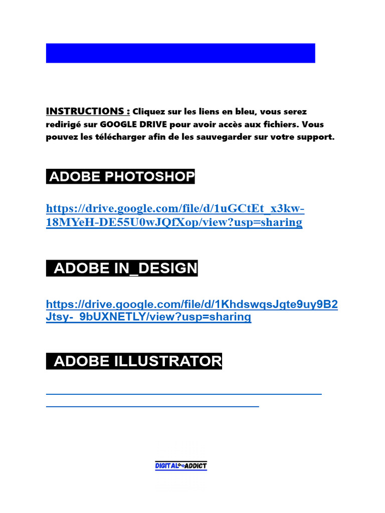 Adobe Software Pack 2025 Download | PDF