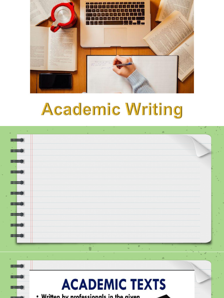 Lesson 1. Academic Writing | PDF | Logical Consequence | Essays