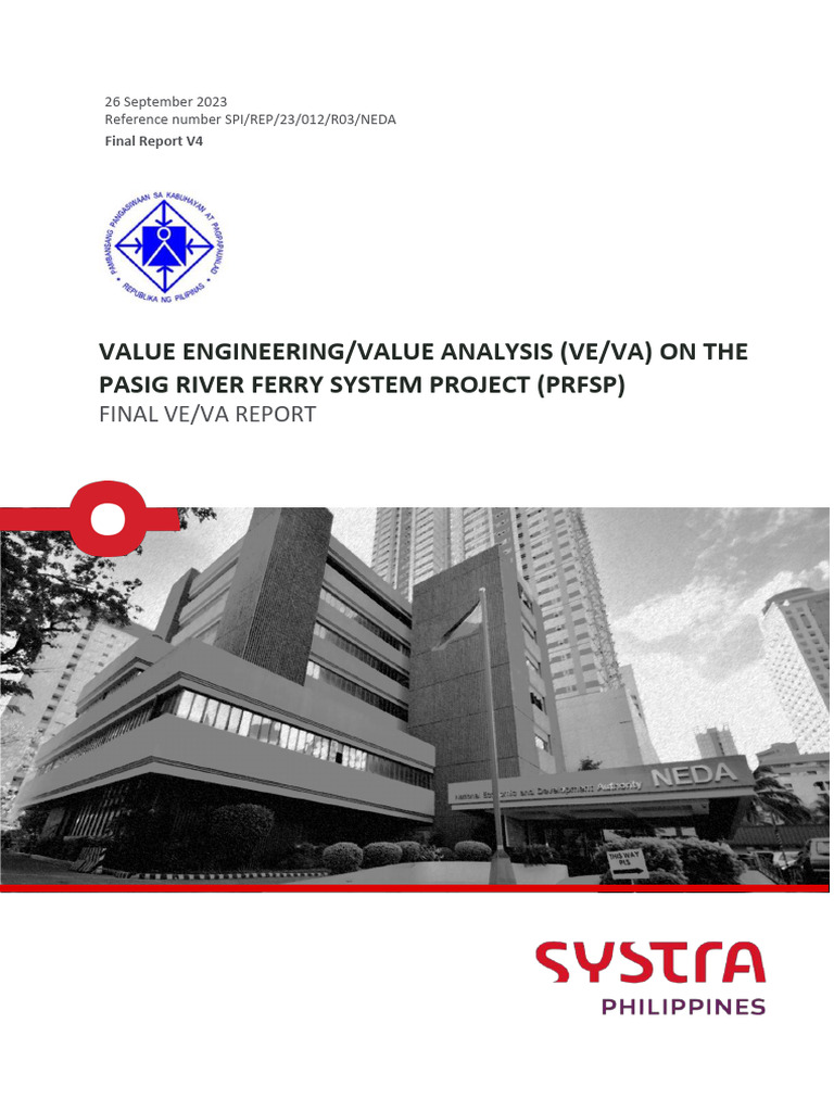 11. DOTr Pasig River Ferry System Project 2022 | PDF