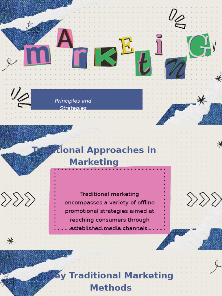 Traditional Marketing Strategies Overview | PDF | Marketing | Brand