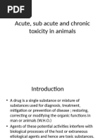 Repeated Dose Toxicity Guidelines | PDF | Toxicity | Toxicology