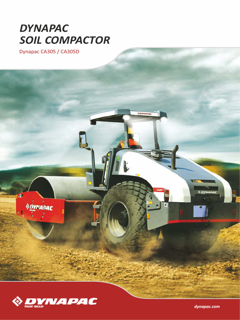 Dynapac CA305 Soil Compactor Overview | PDF | Vehicles