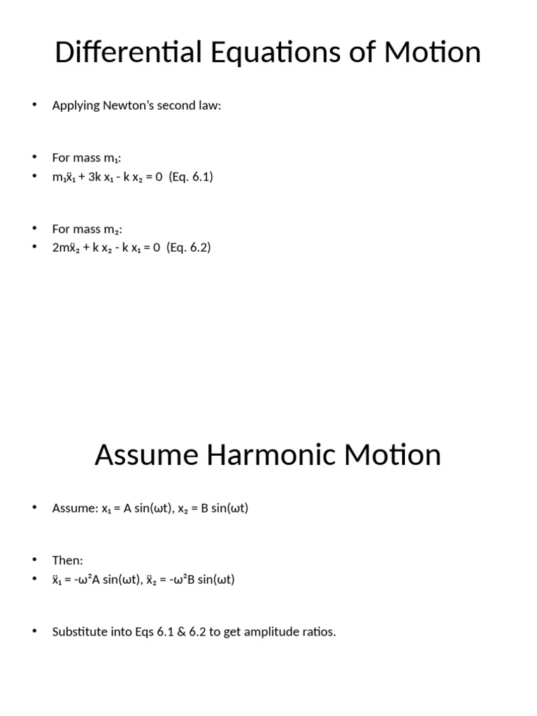 Natural Frequencies and Mode Shapes | PDF
