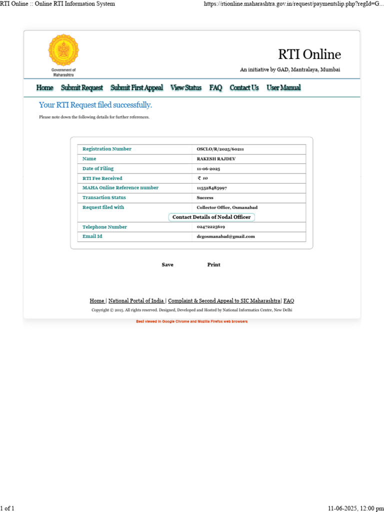 Sathe Building Permission Rti | PDF