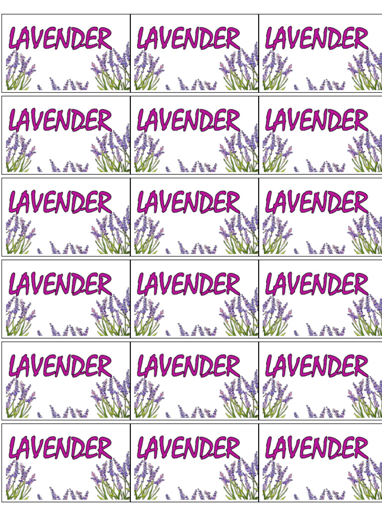 Lavender | PDF