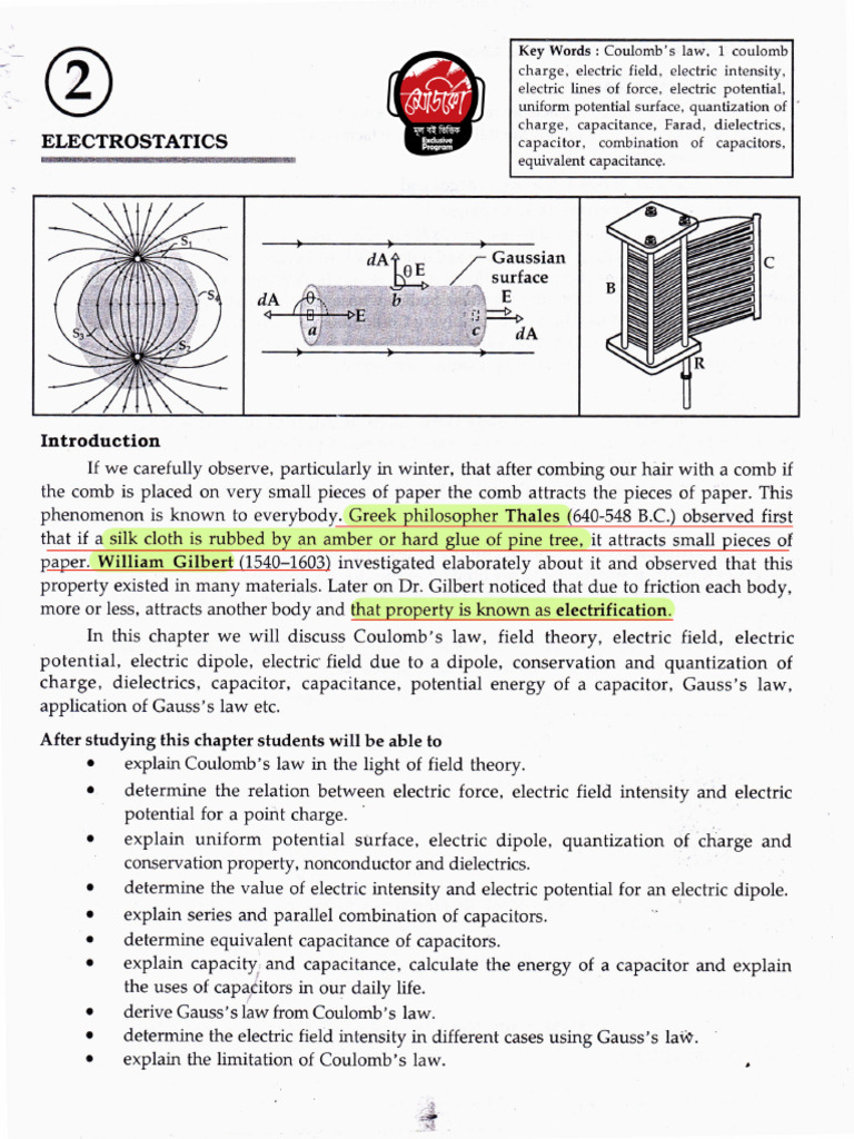 Electrostatics | PDF