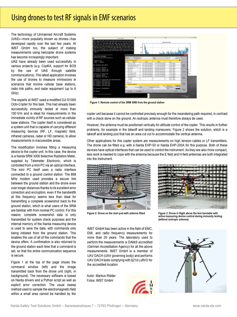 Narda Sts An Imst en Neutral | PDF | Radio | Antenna (Radio)