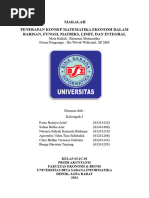 Modul Matematika Ekonomi Dan Bisnis | PDF