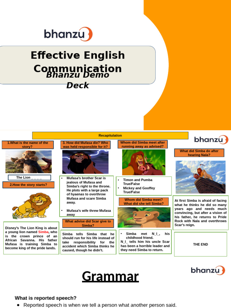 Bhanzu - Demo Deck Imp | PDF