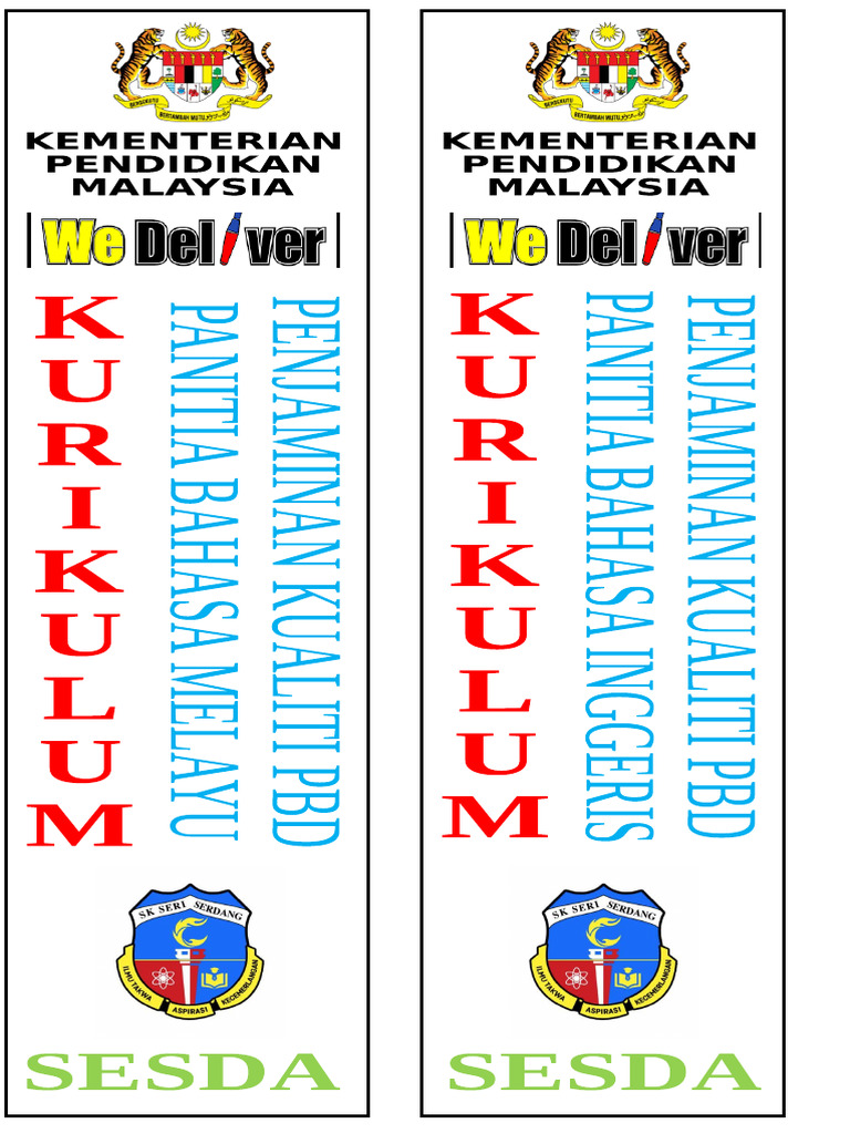 Cover Fail Penjaminan Kualiti PBD Panitia | PDF