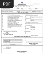 CS Form No. 6 Revised 2020 Application For Leave Fillable 2024 TEACHING ...