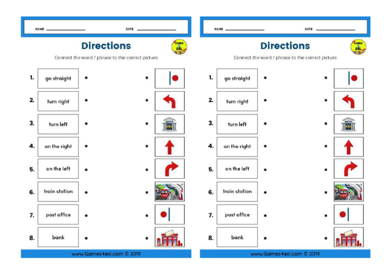 Navigating Worksheet LV 1 | PDF