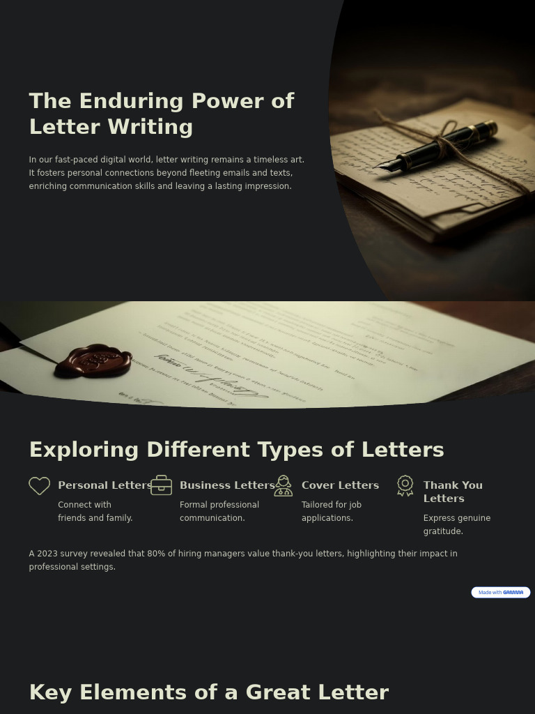 The Enduring Power of Letter Writing | PDF