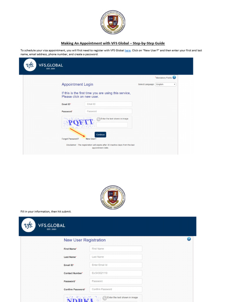 VFS Global Guide - ACM 2021 | PDF