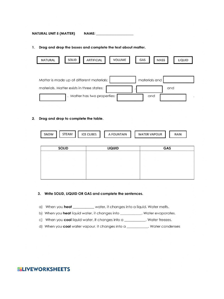 Matter 1 | PDF