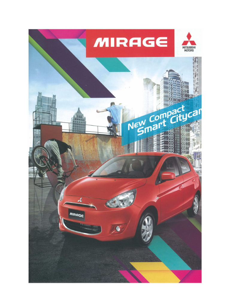 2014 Mitsubishi Mirage ID | PDF