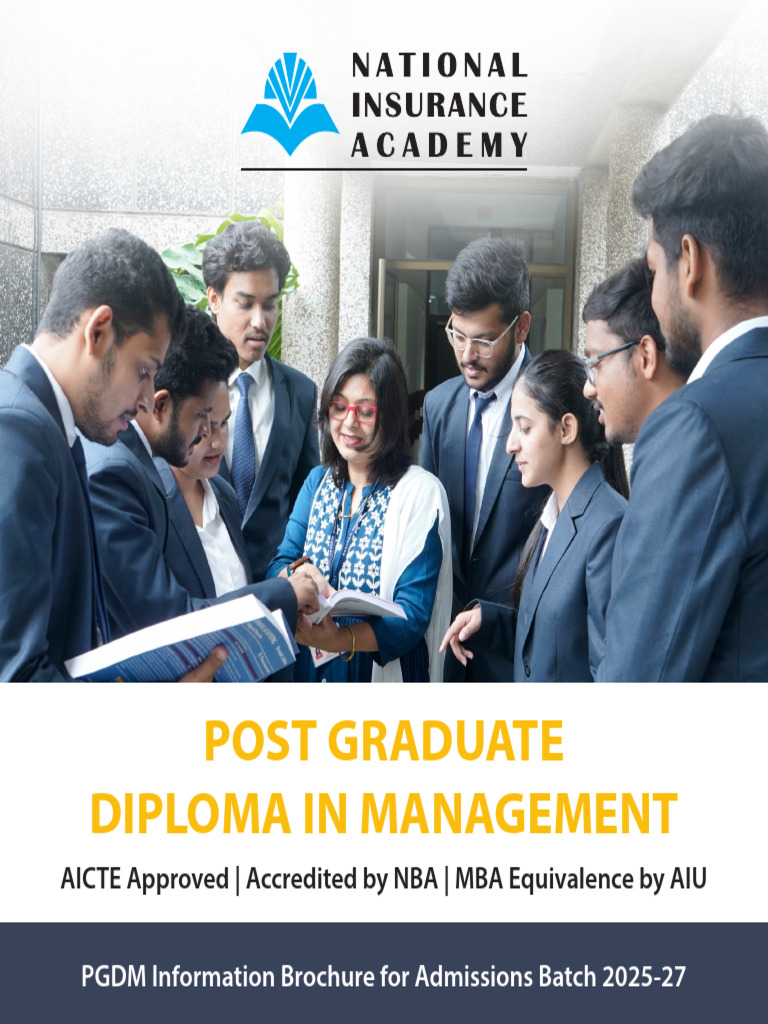 PGDM Information Brochure 2025-27 2 | PDF | Master Of Business Administration