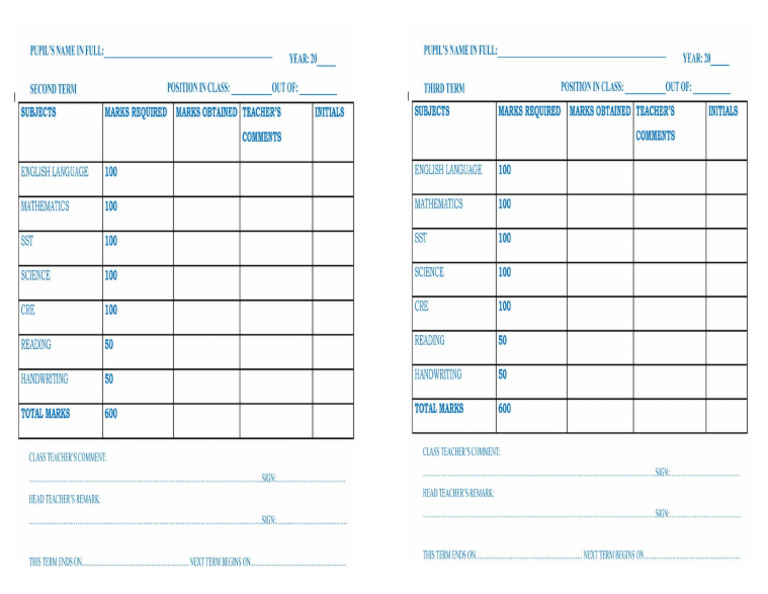 Term Two and Term Three Complete | PDF