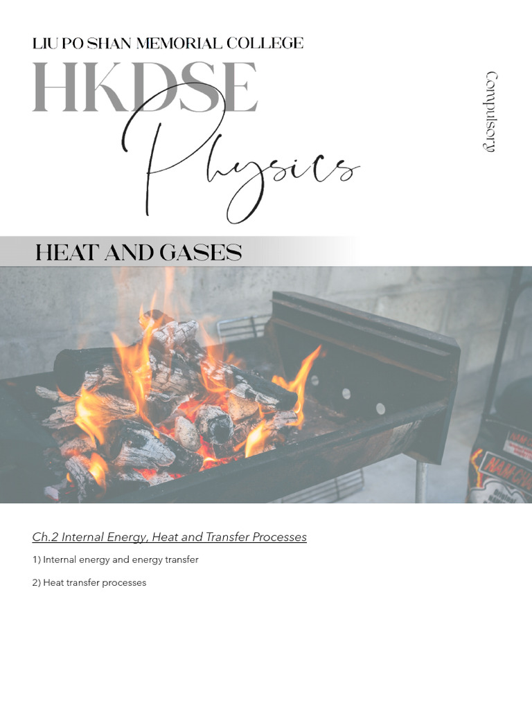 Internal Energy and Heat Transfer Processes | PDF | Heat Transfer ...